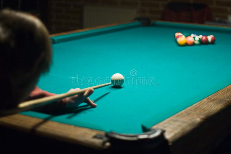 Playing billiards stock photo. Image of playing, snooker - 4491136