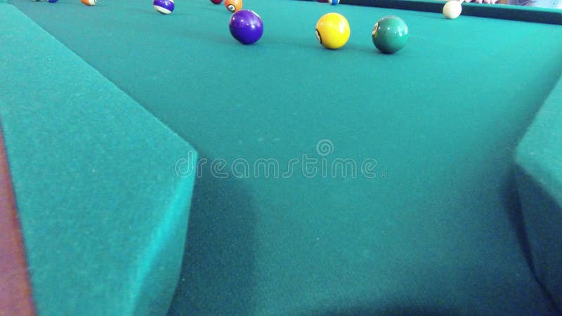 Playing Billiards - Pool Balls Slow Motion Stock Footage - Video of ...