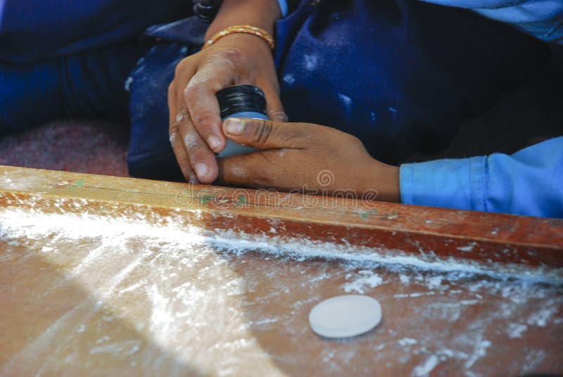 Playing Board Game in Nepal Stock Photo - Image of closeup, happiness ...