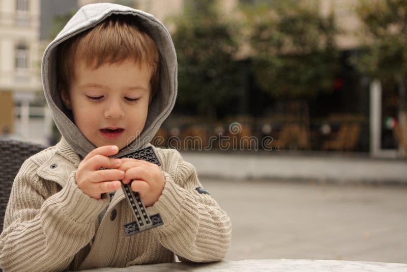 Playing boy stock image. Image of white, male, child - 12328189