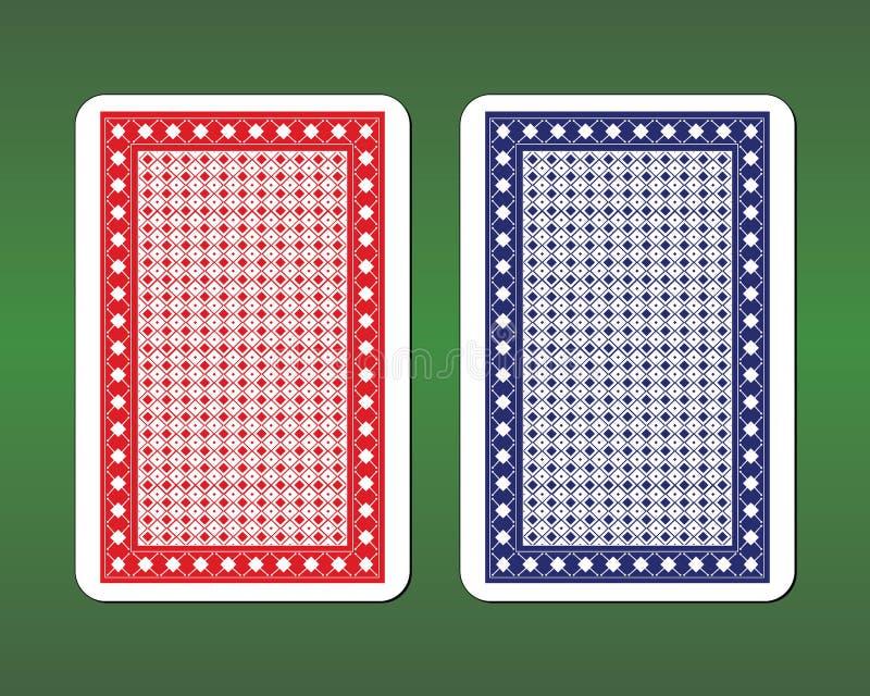 Playing Card Back Designs stock vector. Illustration of leisure - 137206992