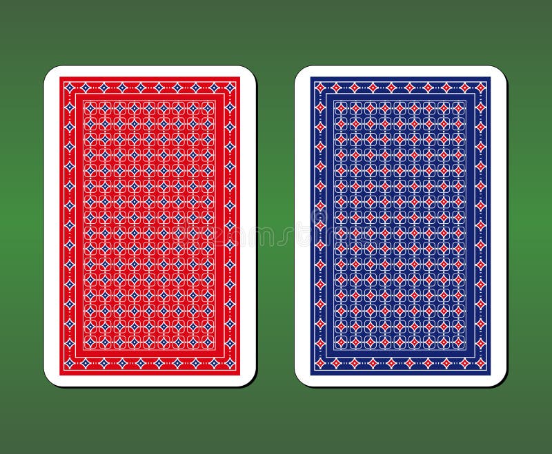 Playing Card Back Designs Stock Illustrations – 149 Playing Card Back ...