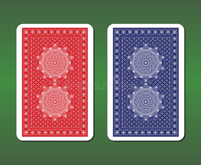 Playing Card Back Designs Stock Illustrations – 171 Playing Card Back ...