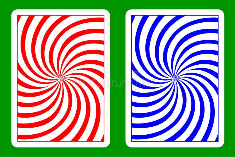 Playing Card Back stock vector. Illustration of ornament - 89605147