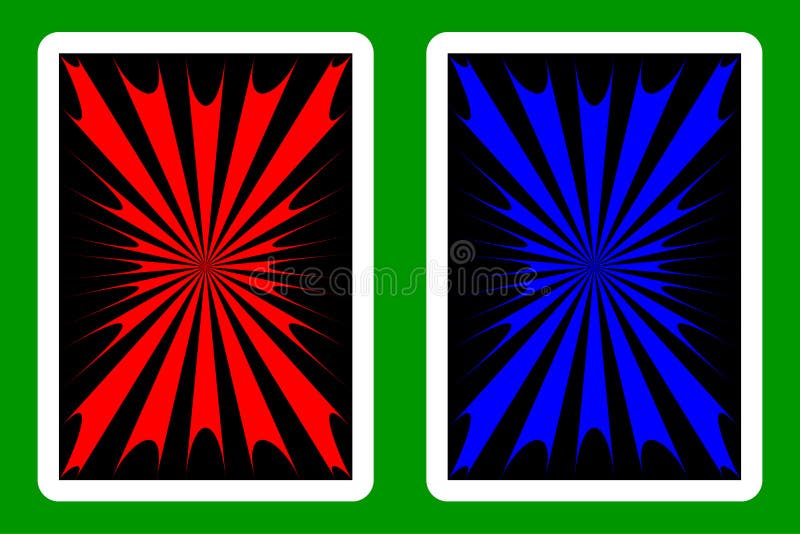 Playing Card Back Designs Red Stock Illustrations – 112 Playing Card ...