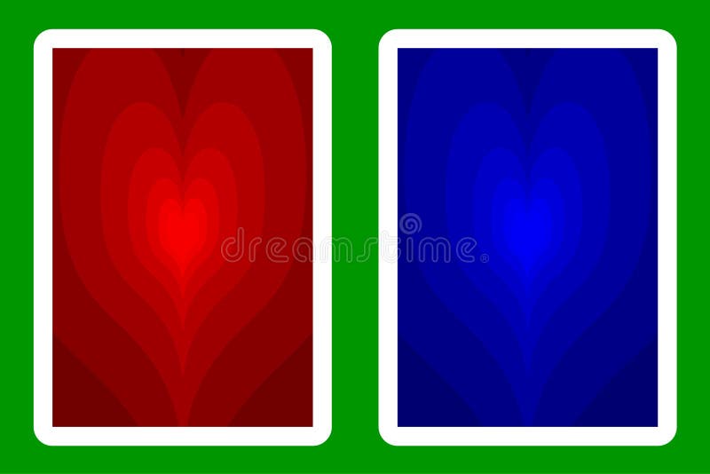 Playing Card Back stock vector. Illustration of leisure - 89770924