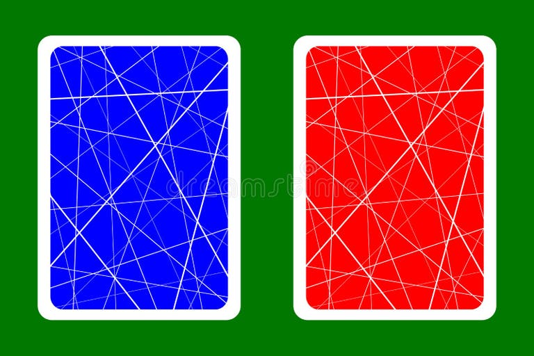 Playing Card Back Designs Red Stock Illustrations – 118 Playing Card ...