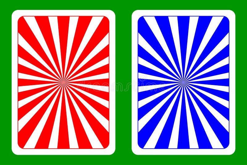 Playing Card Back stock vector. Illustration of deck - 90678059