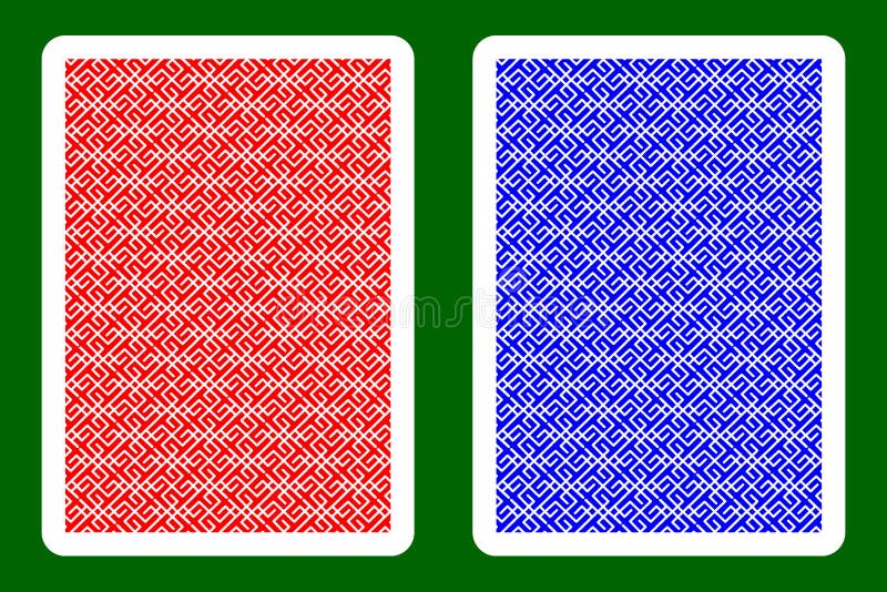 Playing Card Back Designs Stock Illustrations – 149 Playing Card Back ...