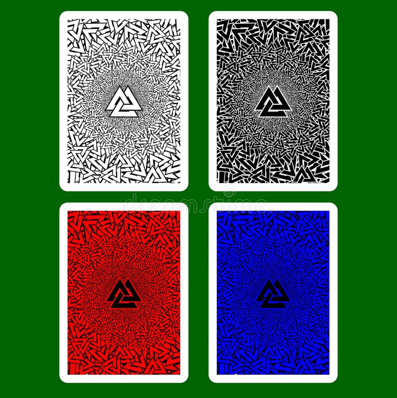 Playing Card Back Designs Stock Illustrations – 149 Playing Card Back ...