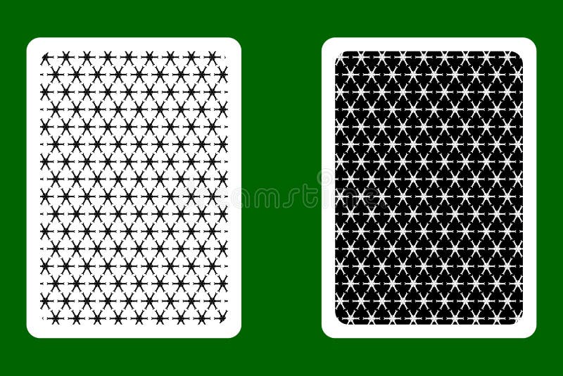 Playing Card Back stock vector. Illustration of grid - 106275277