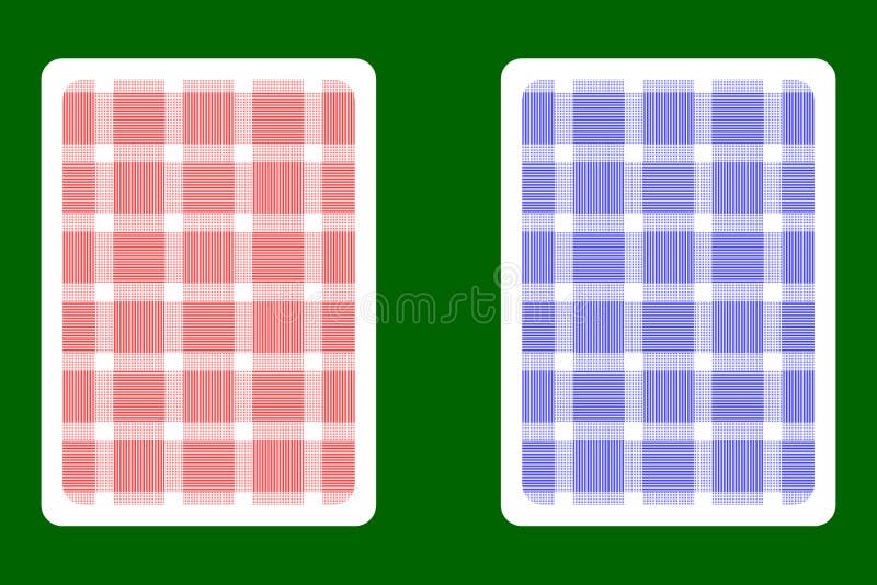 Playing Card Back stock vector. Illustration of gambling - 109267601