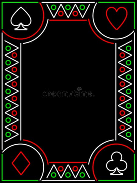 Playing Card Border Stock Illustrations – 1,813 Playing Card Border ...