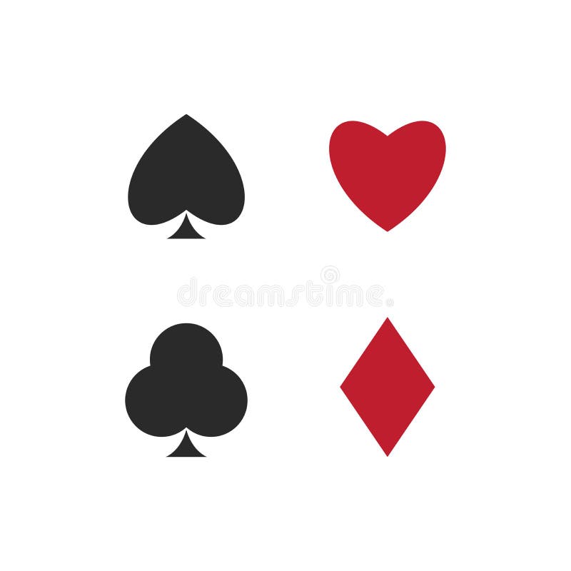Playing card icon stock vector. Illustration of design - 261666955