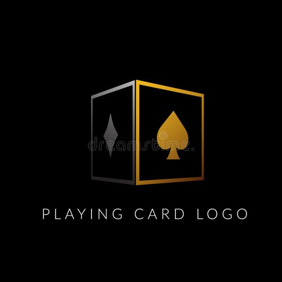 Playing Card Logo. Elegant Design. Vector Eps 10 Stock Vector ...