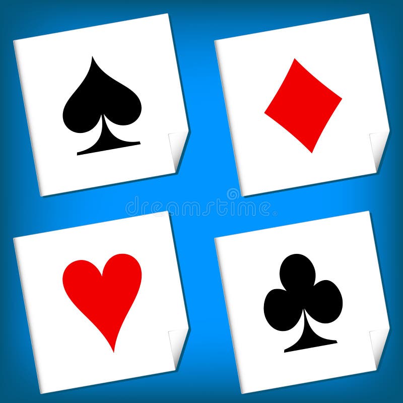 Play Card S Signs Vector-icon Stock Vector - Illustration of playing ...