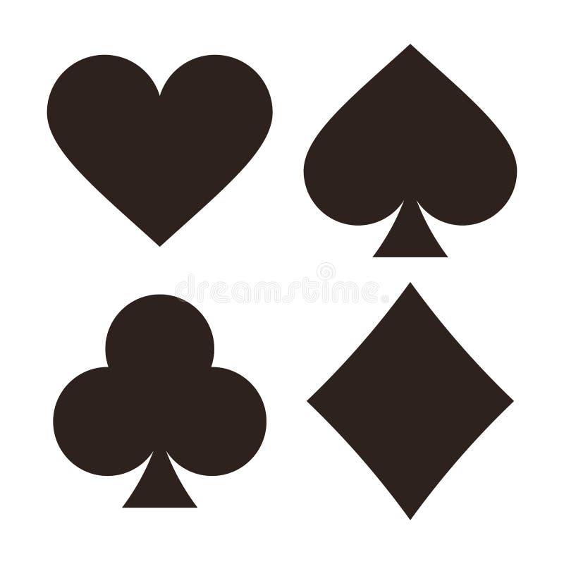 Playing Card White Background Stock Illustrations – 23,845 Playing Card ...