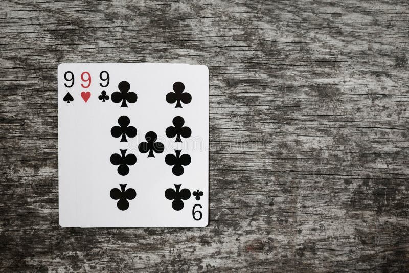 Playing card three nine stock photo. Image of white - 117525444