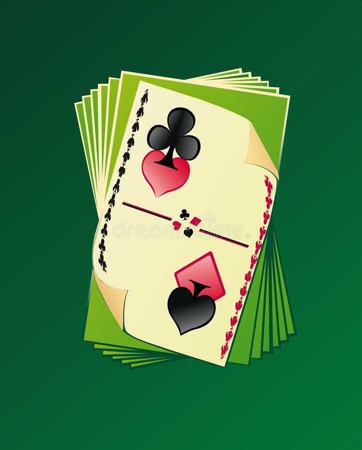 Playing card design. stock vector. Illustration of abstract - 20338310