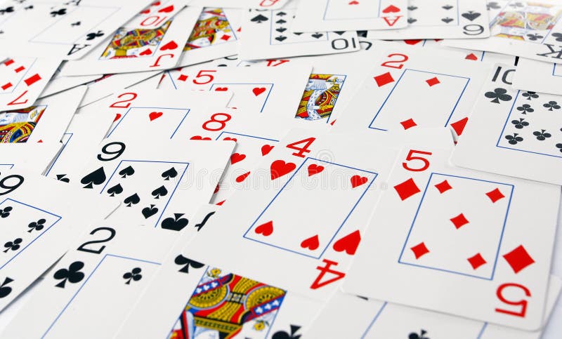 Playing cards stock image. Image of completely, game - 17529607