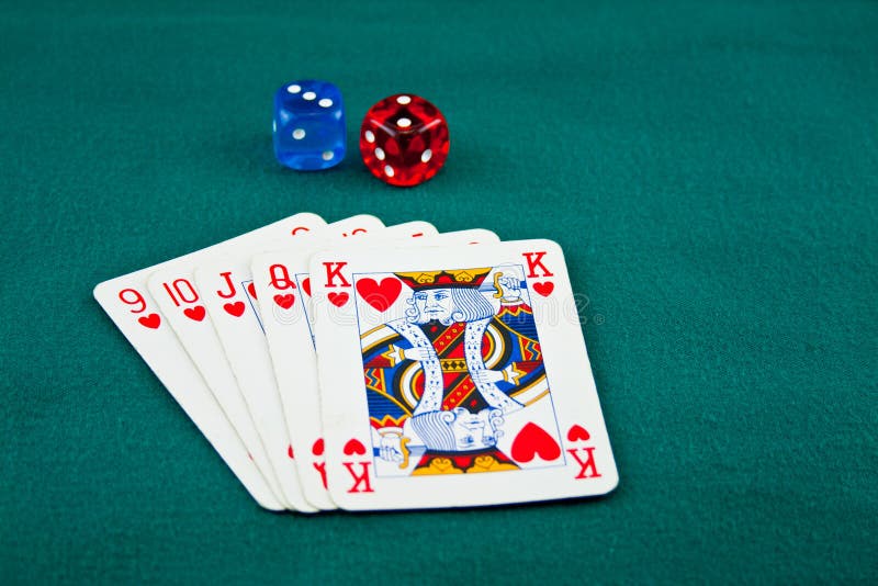 Playing cards 2 stock image. Image of croupier, chip - 14772801