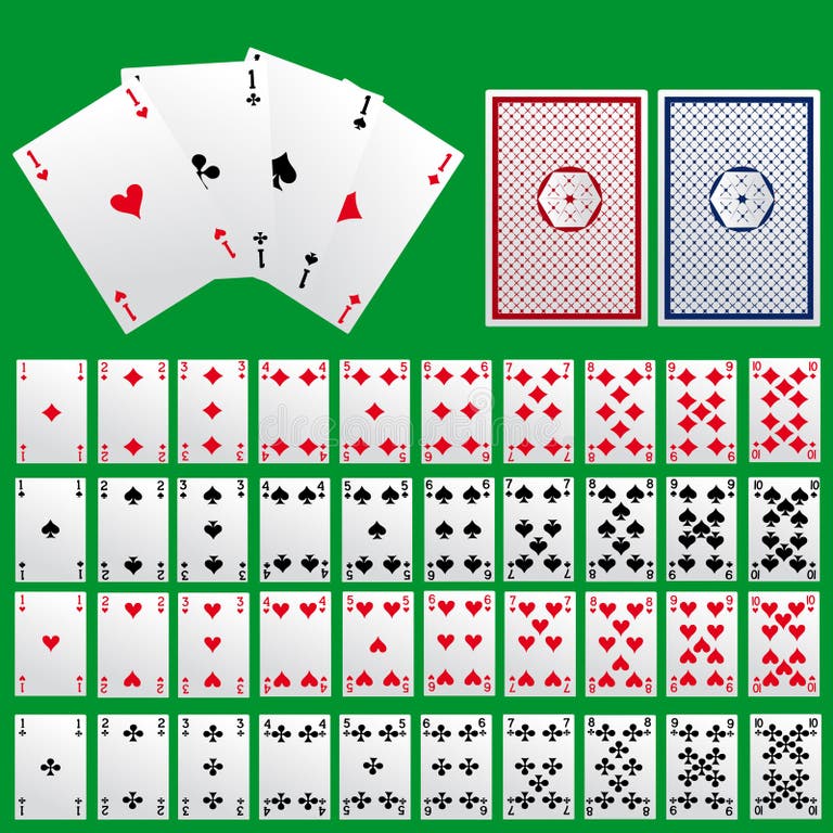 Bridge Cards White Background Stock Illustrations – 433 Bridge Cards ...