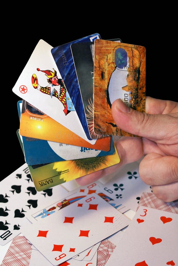 Playing cards stock image. Image of card, mercantile, bank - 4568371