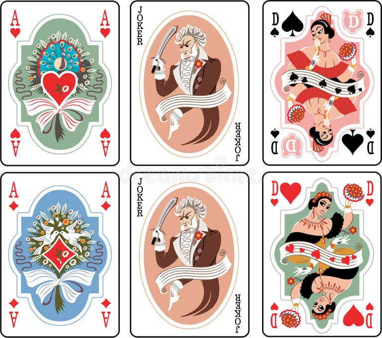 Cartoon Playing Cards Stock Illustrations – 6,005 Cartoon Playing Cards ...