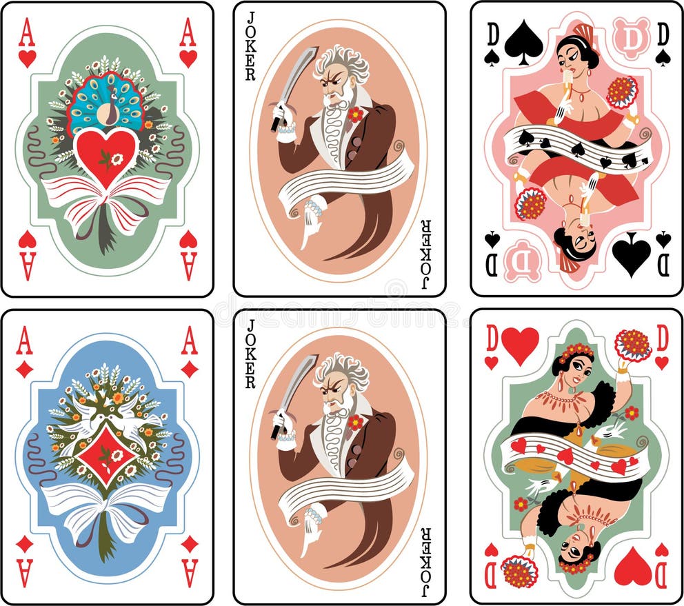 Cartoon Playing Cards Stock Illustrations – 3,250 Cartoon Playing Cards ...