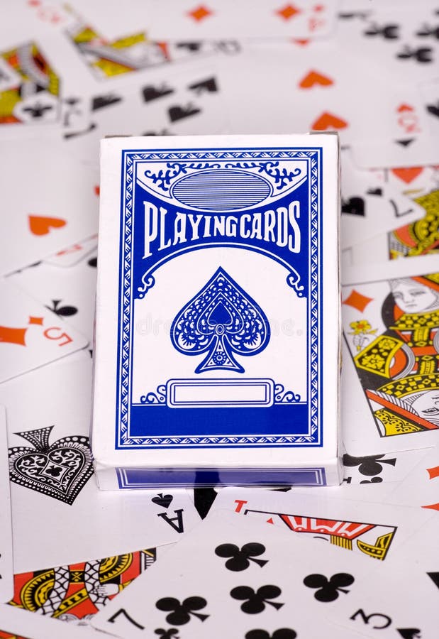Playing Cards Abstract Background Stock Image - Image of cards, studio ...