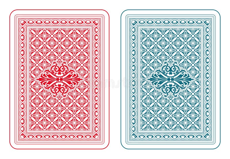 Playing Cards Back Stock Illustrations – 3,027 Playing Cards Back Stock ...