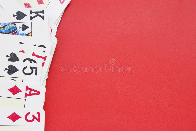 Playing Cards Background with Place for Text. Stock Photo - Image of ...