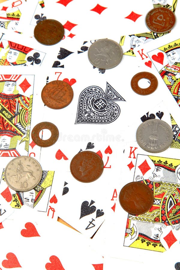 Playing Poker Cards and Chips Stock Image - Image of heart, human: 2048699