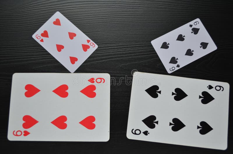 Playing cards. Poker. Game stock image. Image of black - 132859945