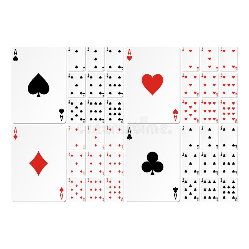 Playing cards deck stock vector. Illustration of king - 187548316