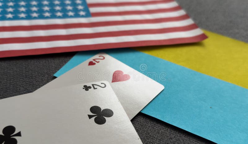 Playing Cards Flags Usa Ukraine Stock Photos - Free & Royalty-Free ...