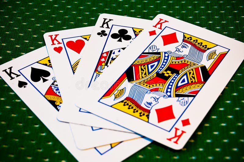 Playing Cards - Four Kings stock photo. Image of cheat - 3705984