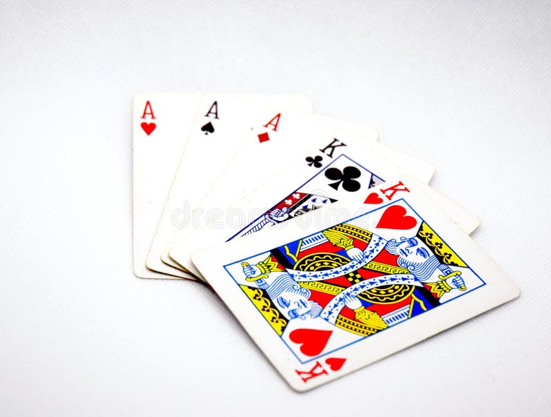 Card Layout - Full Aces and Kings Stock Image - Image of card, queen ...