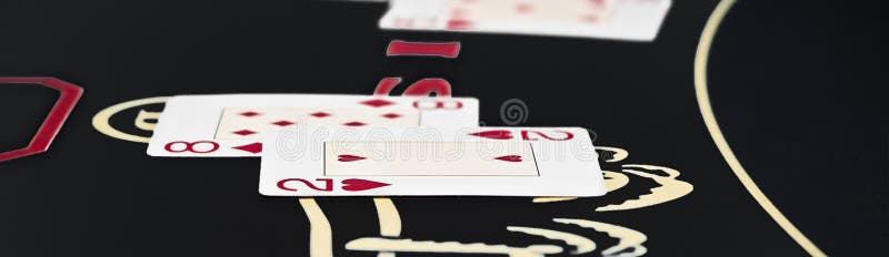 Playing Cards Game in Casino, Gambling Ad Stock Photo - Image of gamble ...