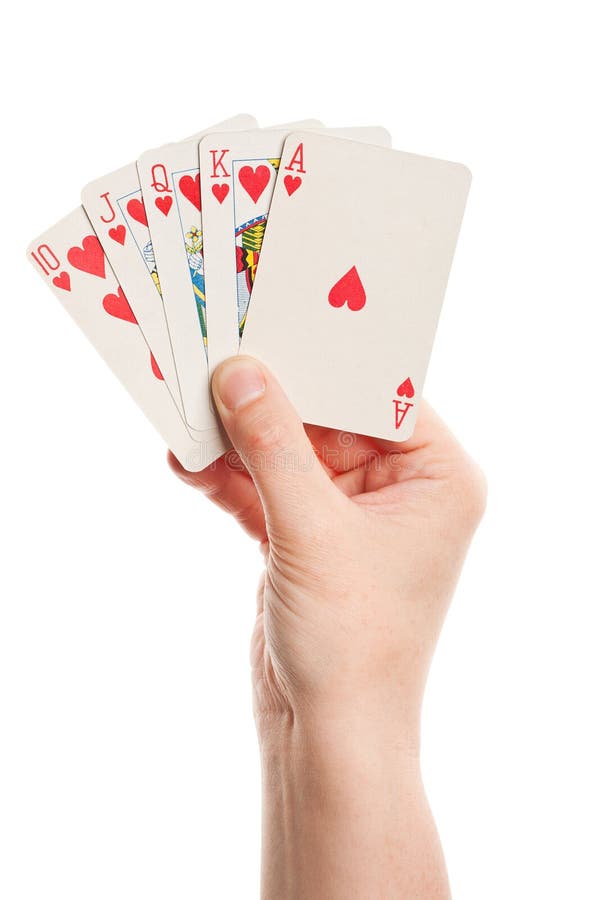 Hands with playing cards stock photo. Image of entertainment - 14947480