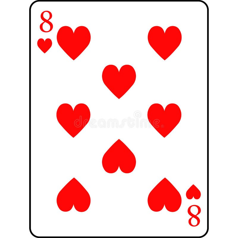 Playing Cards 8 Spade Stock Illustrations – 24 Playing Cards 8 Spade ...