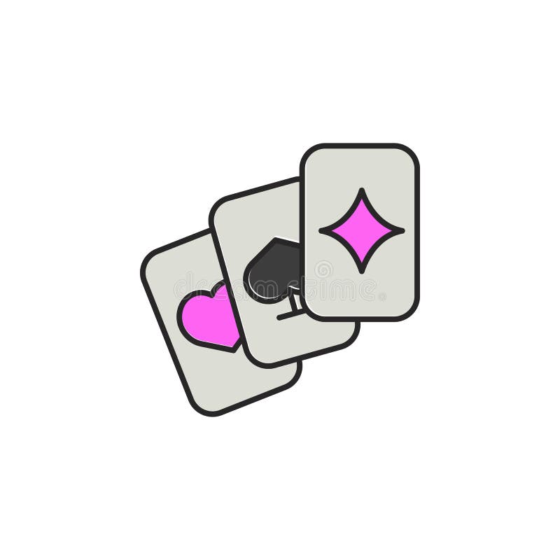 Playing Cards Icon. Element of Magic Icon for Mobile Concept and Web ...