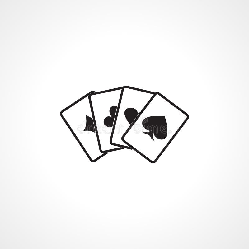 Playing Cards Icon. Playing Cards Isolated Vector Icon Stock Vector ...