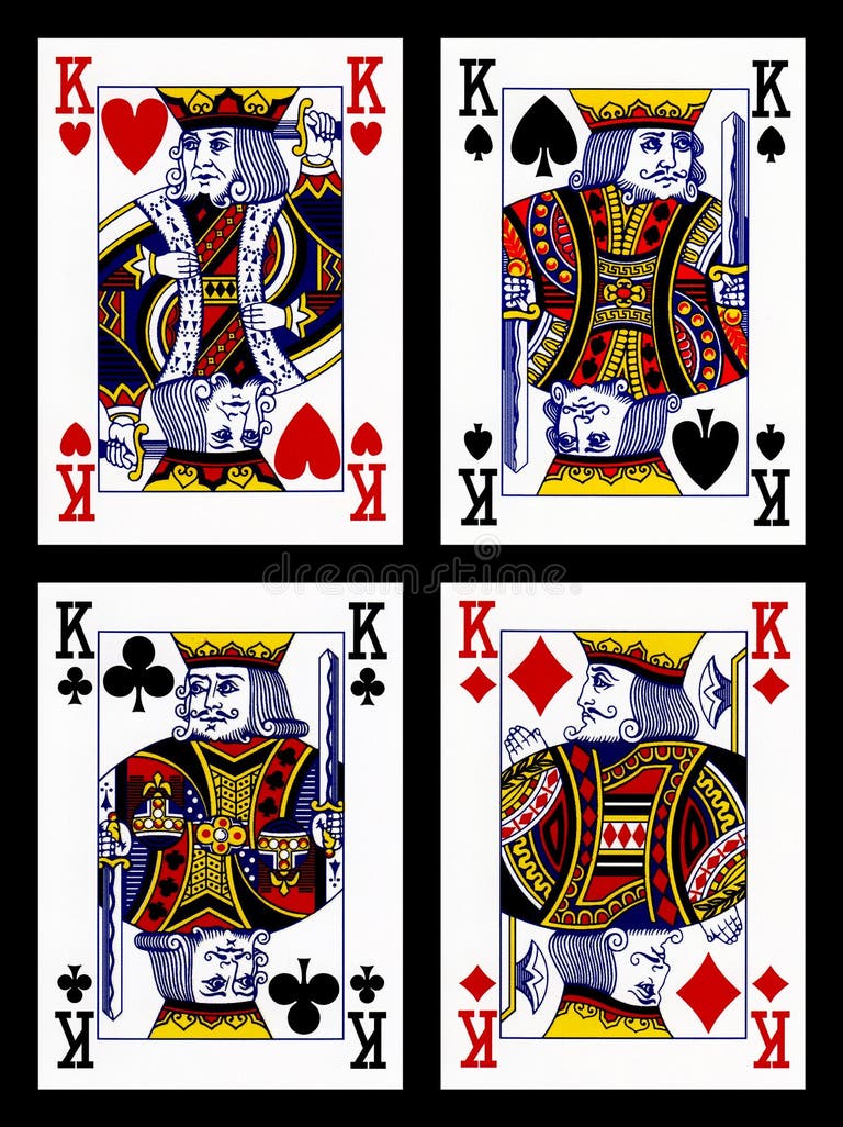Four Kings Playing Cards Stock Illustrations – 1,500 Four Kings Playing ...