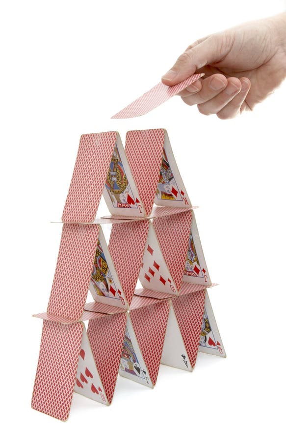 5+ Playing cards tower Free Stock Photos - StockFreeImages