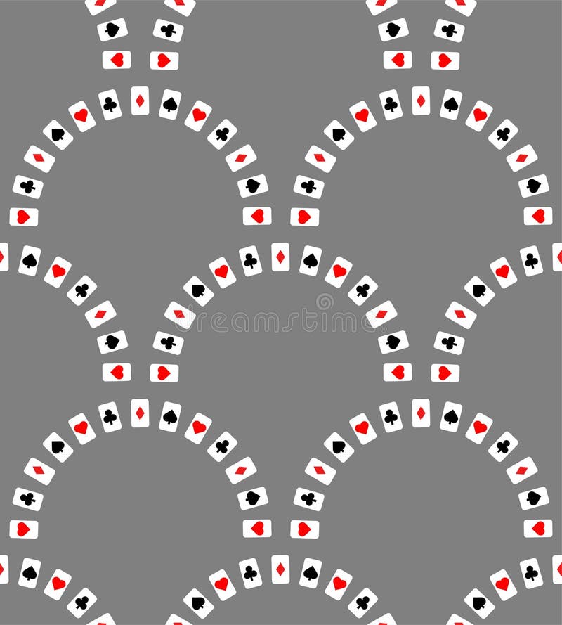 Seamless Texture Playing Cards Stock Illustrations – 678 Seamless ...