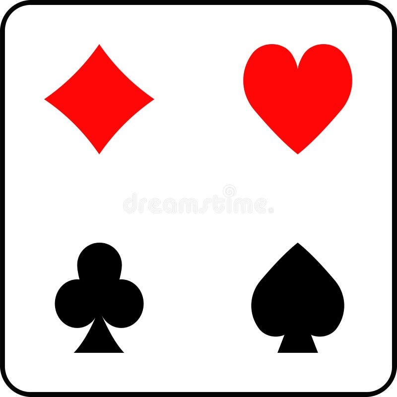 Playing Cards. Set of Card Suits. Vector Illustration. Stock Vector ...