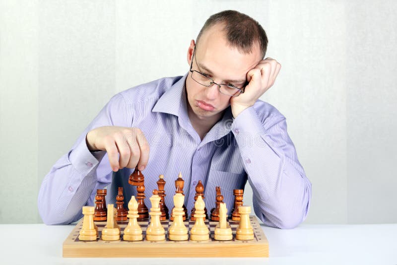 Playing chess stock image. Image of power, play, mind - 38307153
