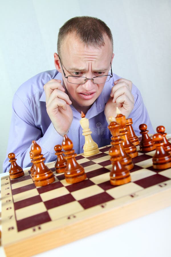 Playing chess stock image. Image of strategy, checkmate - 38307645