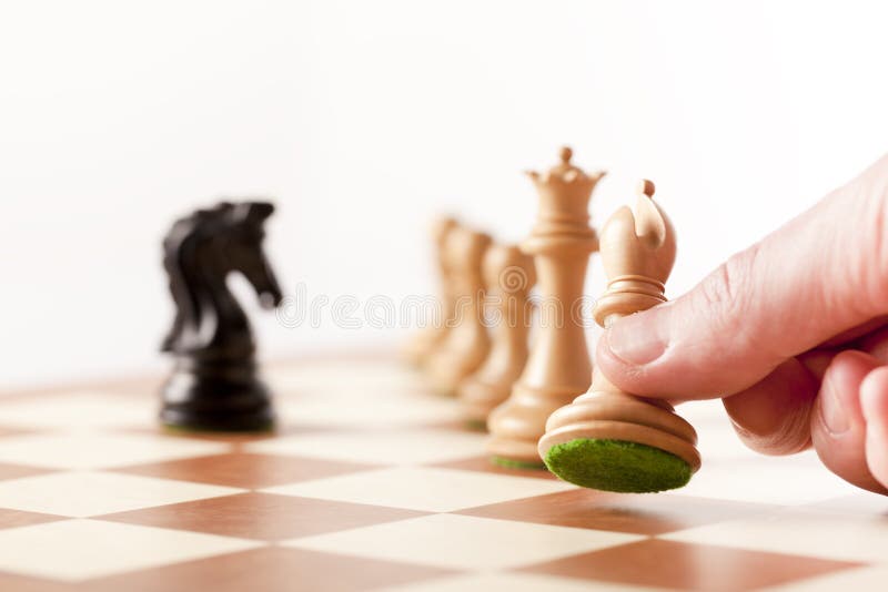 Playing chess stock image. Image of chessboard, decision - 52050477